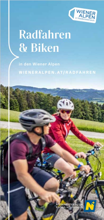 Radfahren & Biken in den Wiener Alpen - Prospektbestellung