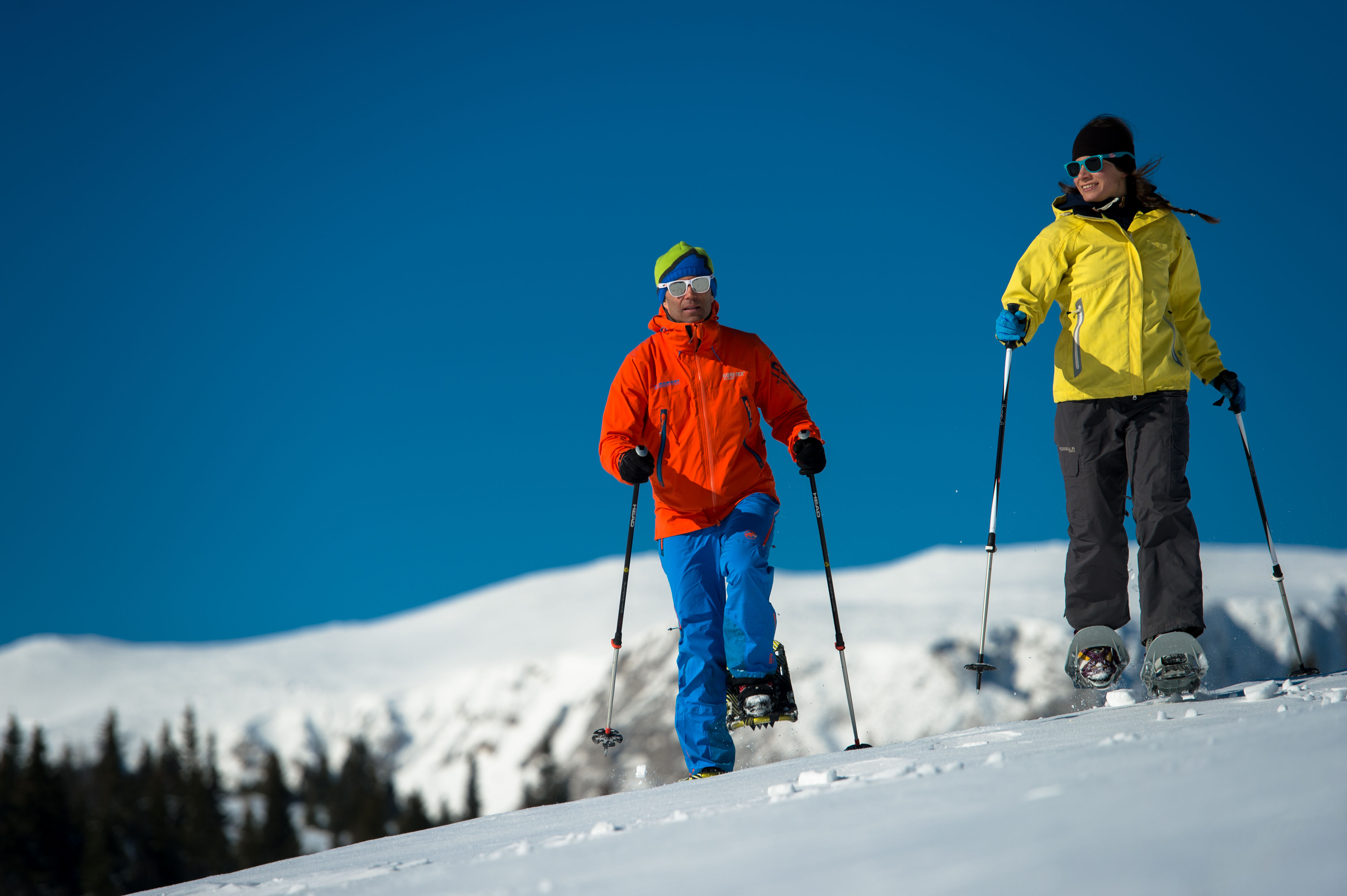 Snowshoeing - Activities in winter